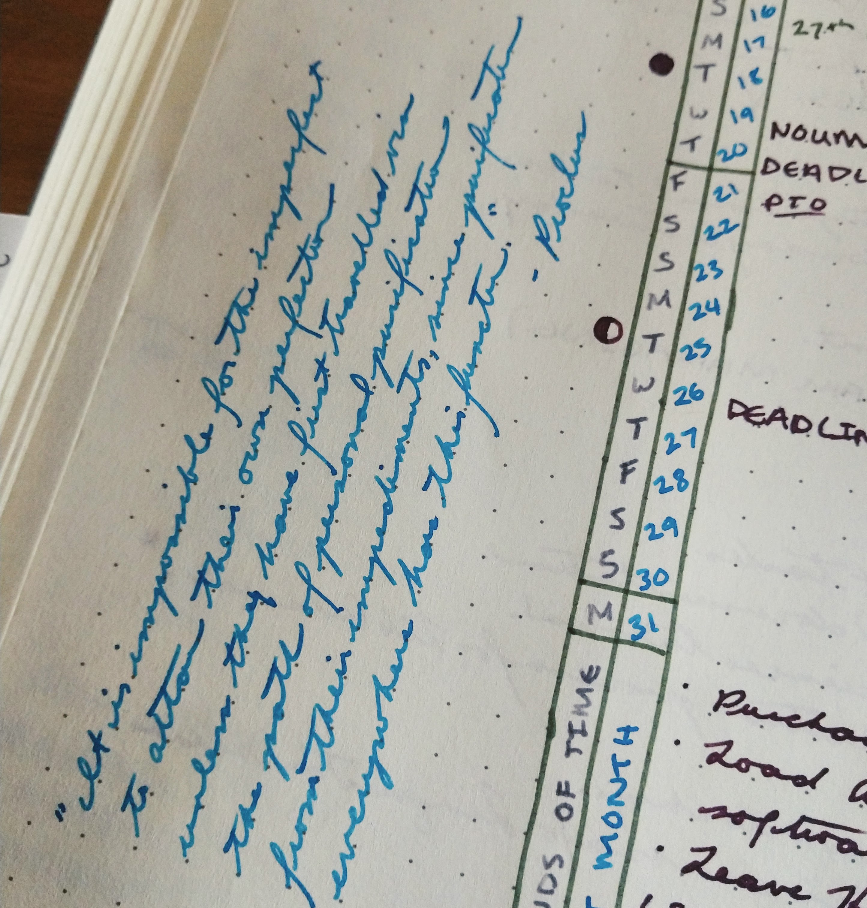 Bullet Journaling and the Gods – KALLISTI